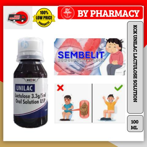 Unilac Lactulose 3.3g/5ml Oral Solution USP (Sembelit) | Shopee Malaysia
