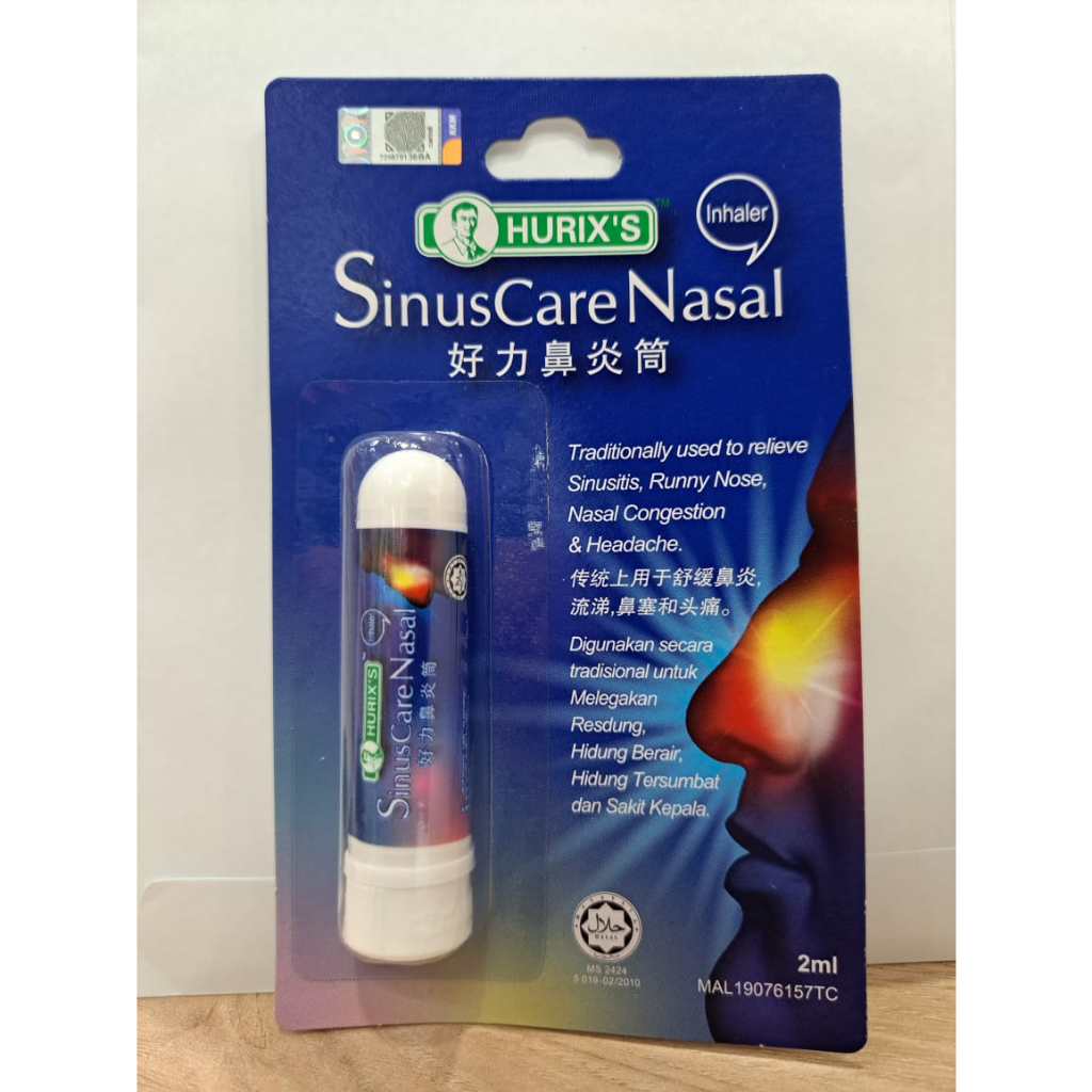 HURIX'S Sinus Care Nasal Inhaler (Cold & Flu & Headache) | Shopee Malaysia