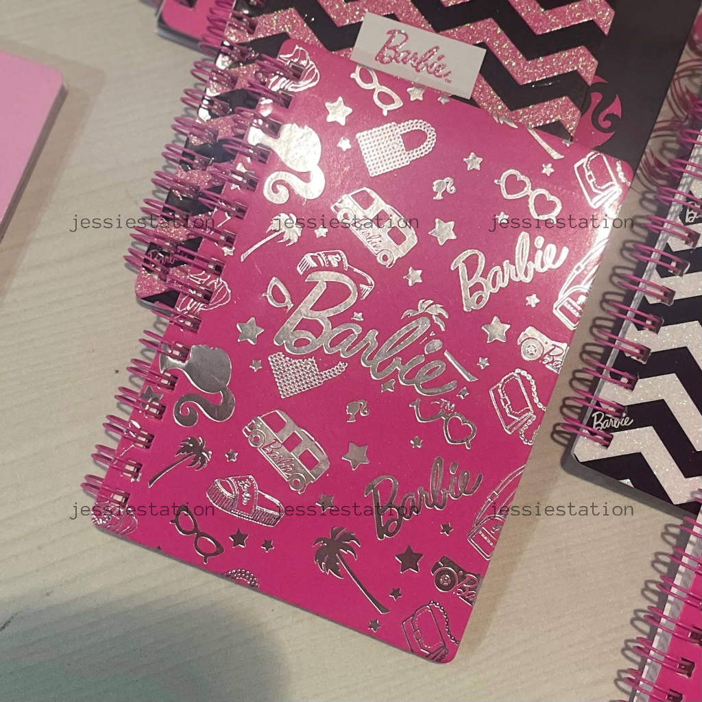 Ready Stock / MINISO x Barbie A5 & A6 Notebook Spinout Bookmark ...