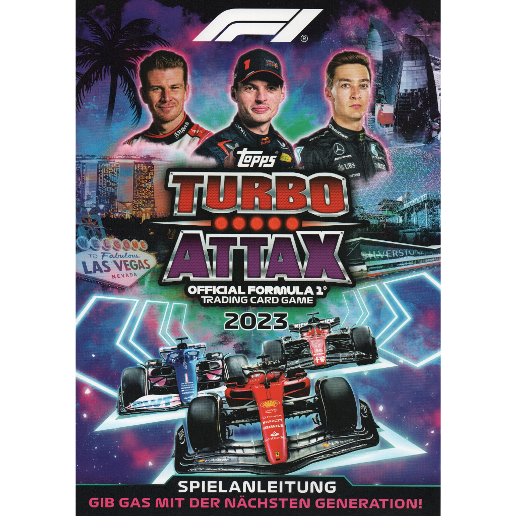Topps F1 Turbo Attax 2023 - Base F1 Teams Cards Part 1 (No.10 to 54 ...