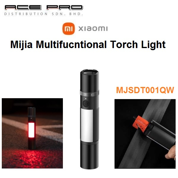 Xiaomi Mijia Multifunctional Torch Light - MJSDT001QW Vehicle Emergency ...