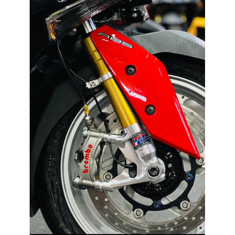 Original RSV Fork Tube Cover Yamaha Xmax V1 V2 250 300 USD Gold For ...