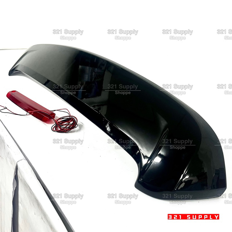 PERODUA AXIA SPOILER + LED ABS (black colour) | Shopee Malaysia