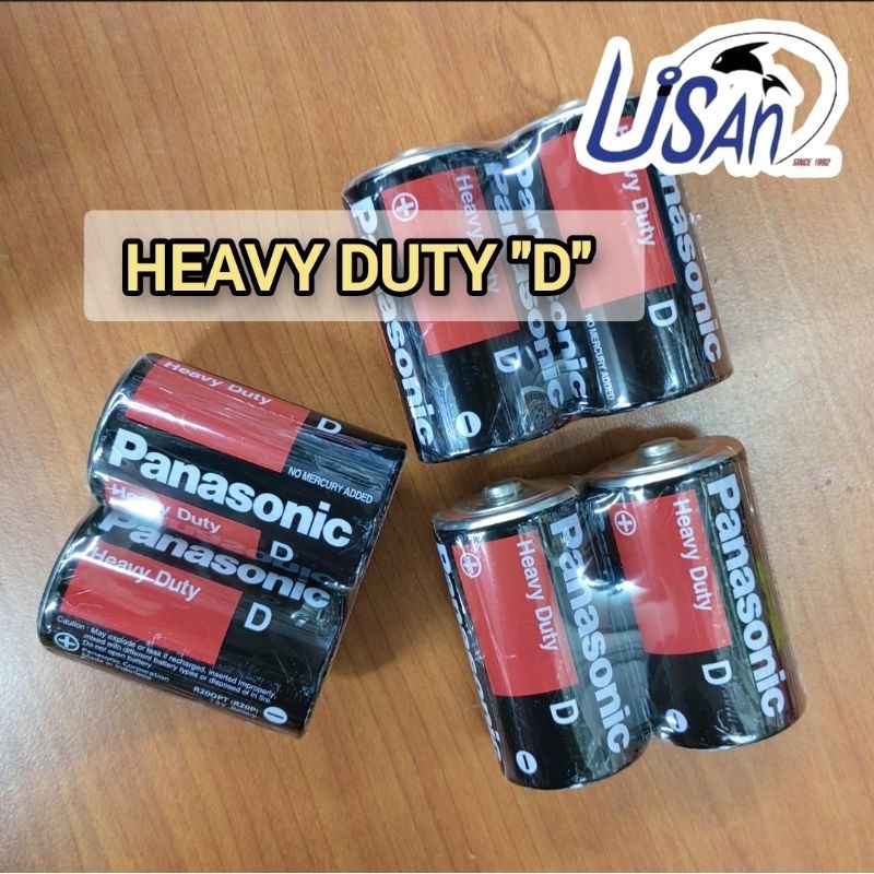 PANASONIC HEAVY DUTY D (2 PIECES) BATTERY PANASONIC BATTERY | Shopee ...