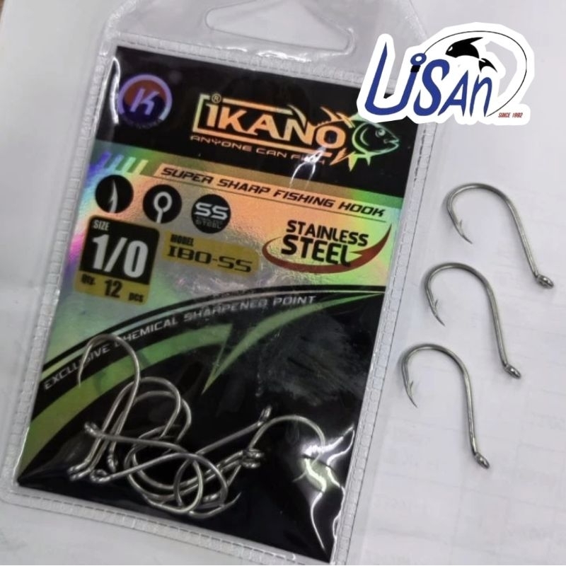 IKANO IBO-SS STAINLESS STEEL HOOK/MATA KAIL | Shopee Malaysia