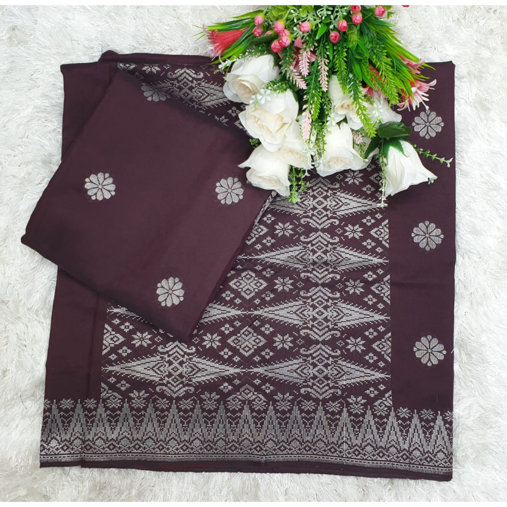 .Kain Pasang Songket Tenun Tabur / Tenun Asli / Songket Tabur.SONGKET ...