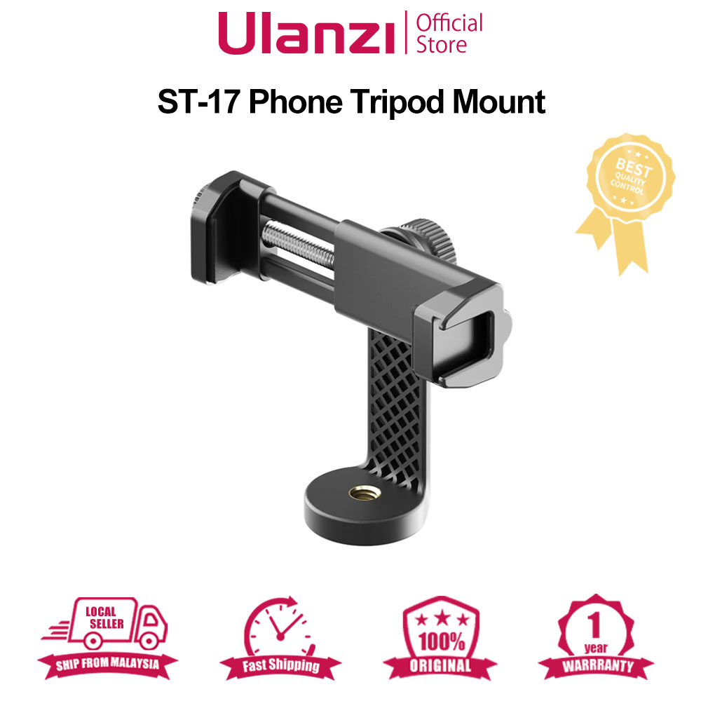 Ulanzi ST-17 Phone Tripod Mount | Shopee Malaysia