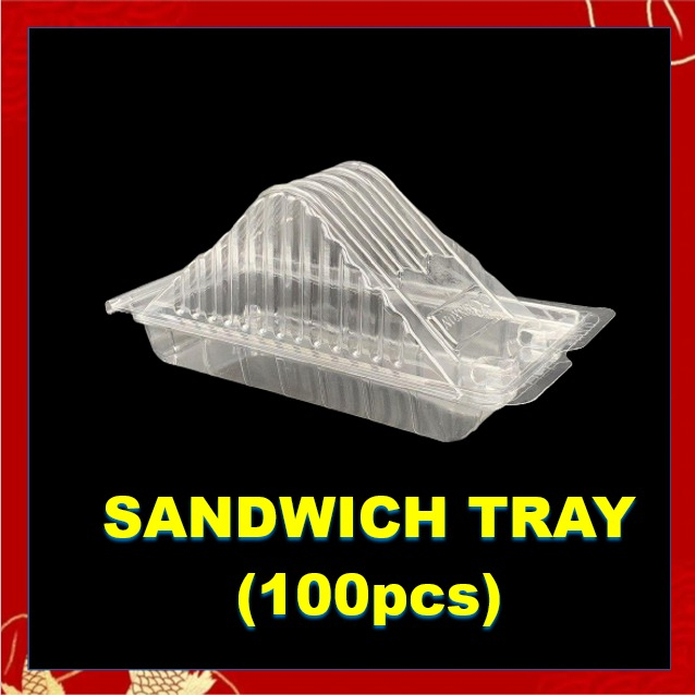 BX-20 OP Sandwich Box with Lock ±100pcs / Kotak Sandwich with Lock ...