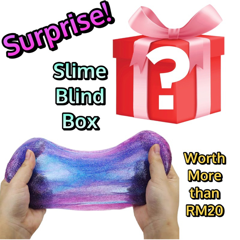 Slime Blind Box Set - worth more than RM20 - Surprise Gift! | Shopee ...