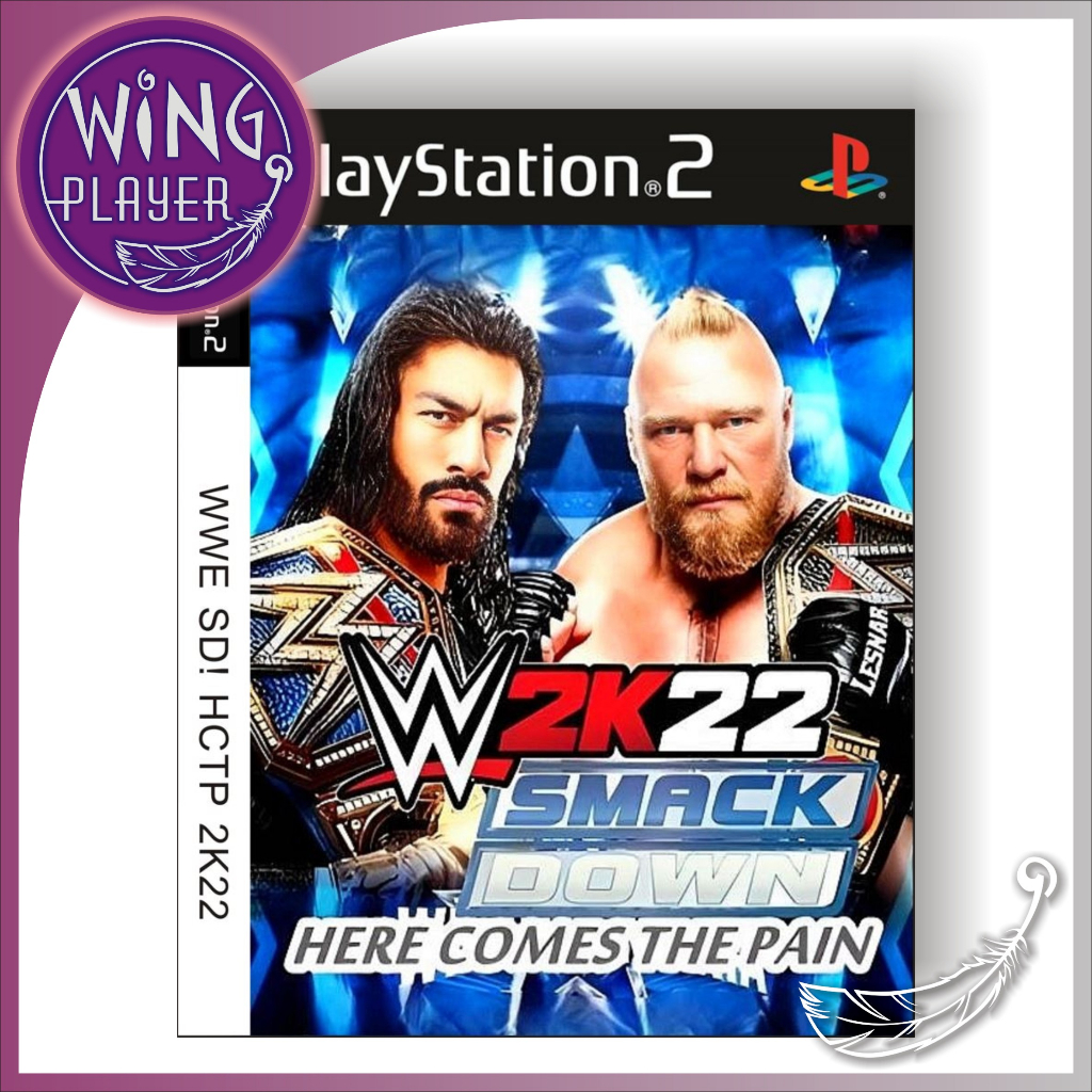 PS2 Game - WWE SmackDown! Here Comes The Pain 2K22 Mod Patch | Shopee ...