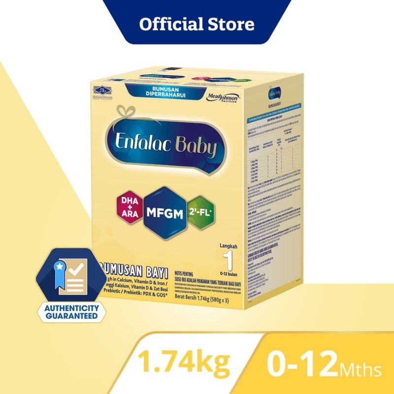 Enfalac A+ Step 1 /Enfalac Baby 2.32kg/1.74kg/500g | Shopee Malaysia