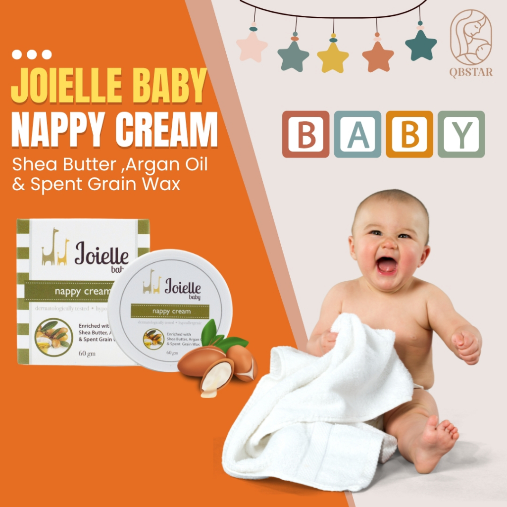 JOIELLE BABY Nappy Cream | Eczema | Ruam Panas | Ruam Susu (60gram ...