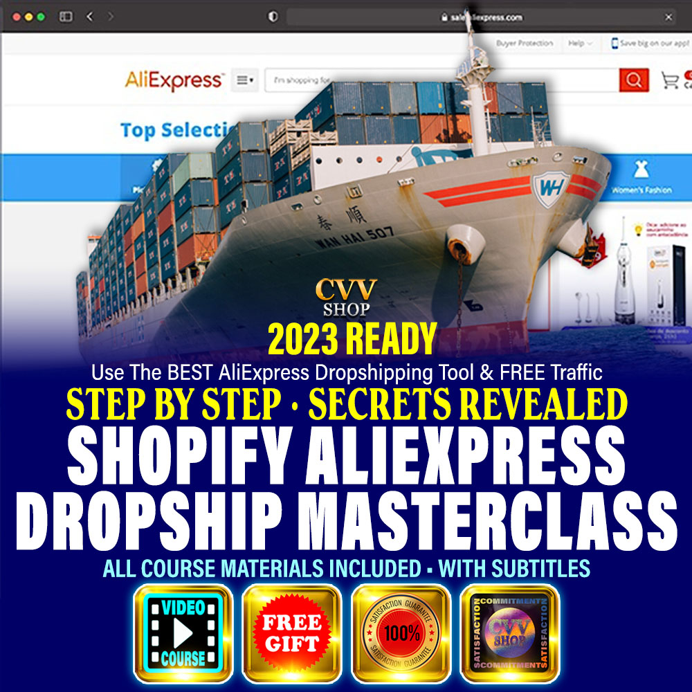 Video Course - Shopify Aliexpress Dropship Masterclass - Bestseller On ...