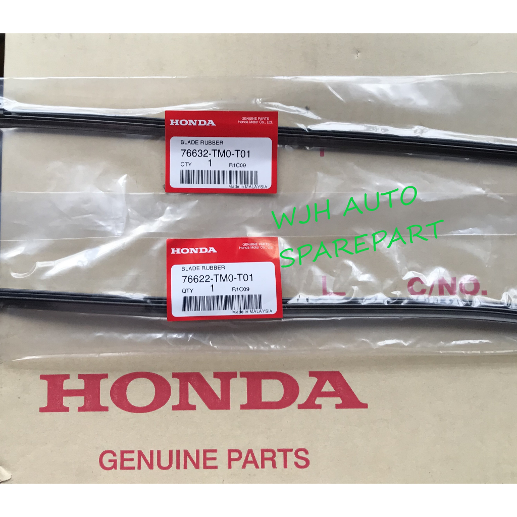 [Supeapātsu] Honda Wiper Rubber Refill set ( RH & LH ) Honda City TMO ...