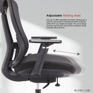 BLADE LAB Lab 14 Office Mesh Chair Ergonomic Chair Kerusi Gaming Seat ...