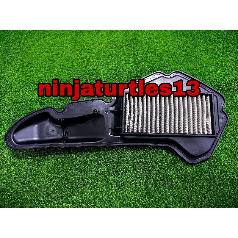 adv150 pcx150 air filter racing stainless-steel can wash boleh cuci ...