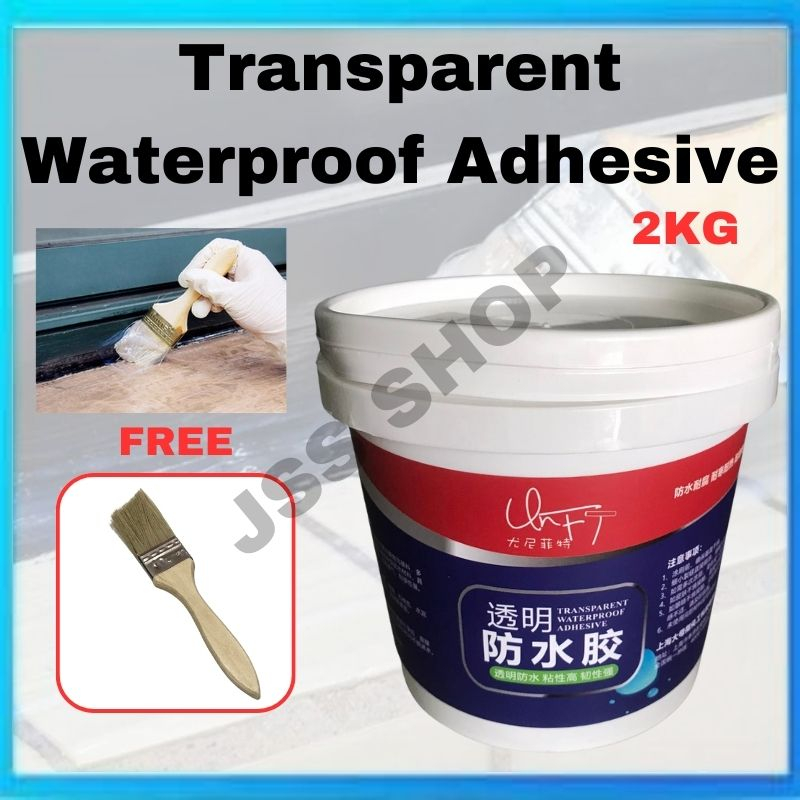 2 KG Waterproof Glue Water Proof Wall Tile Window Stable Film Leakage ...