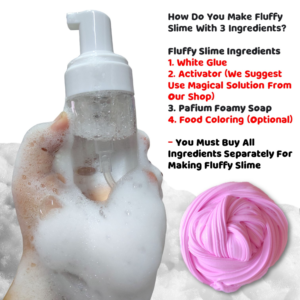 SLIME FOAMY PARFIUM SOAP INGREDIENT FOR DIY MAKING FLUFFY AND FOAMY ...