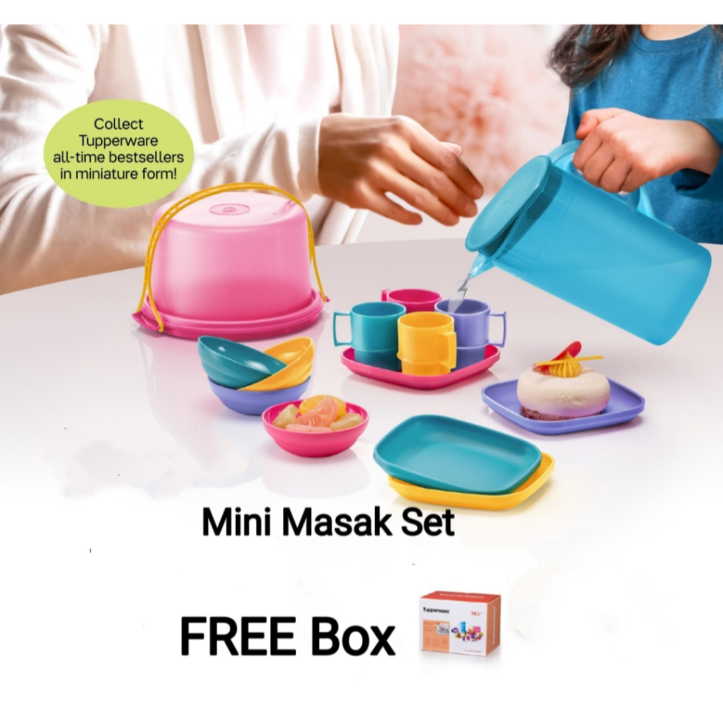 💥LIMITED Stock💥Tupperware Mini Masak Masak Set | Shopee Malaysia