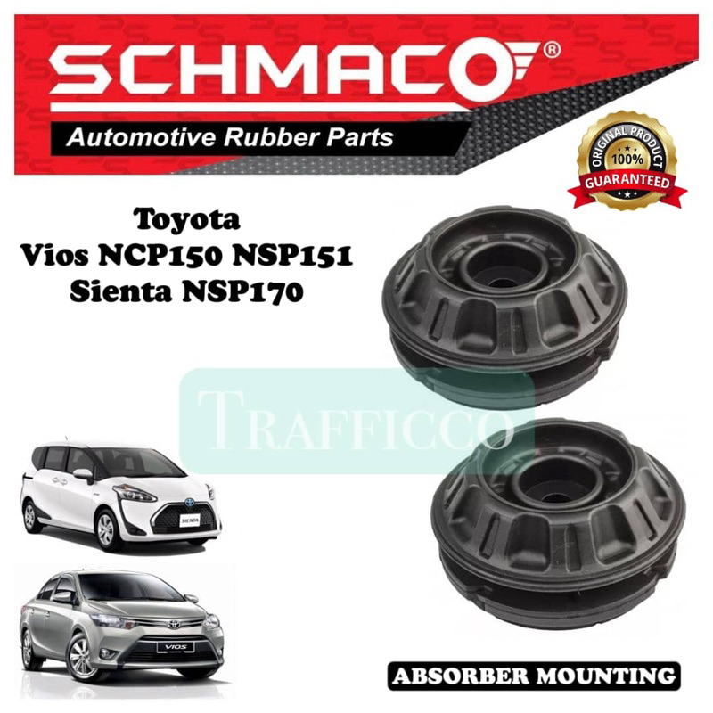 Toyota Vios NCP150 NSP151 Sienta NSP170 Front Absorber Mounting Schmaco ...