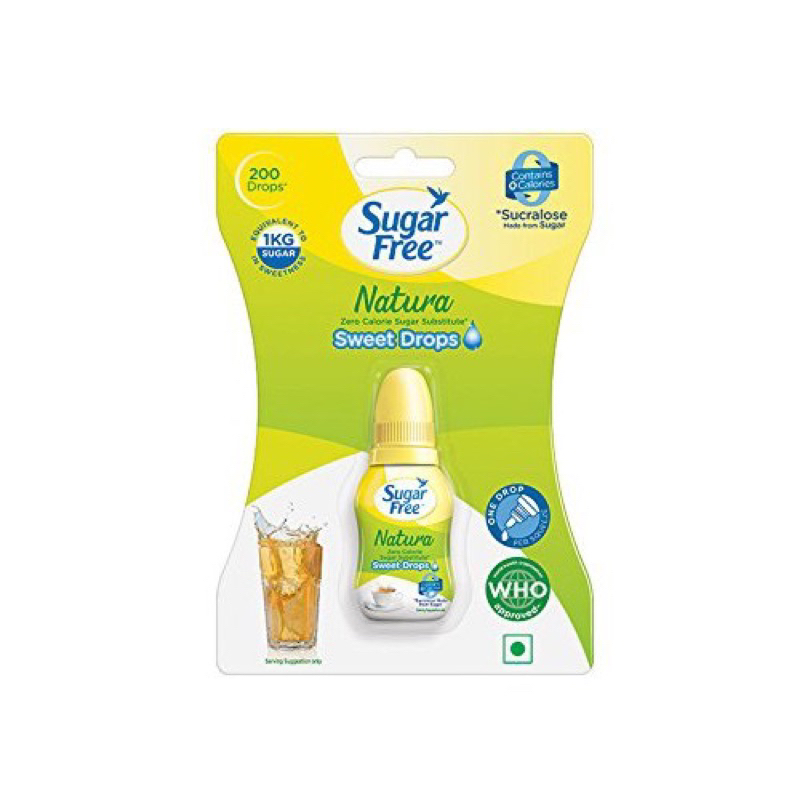SUGAR FREE NATURA SWEETS DROPS 10 ml | Shopee Malaysia