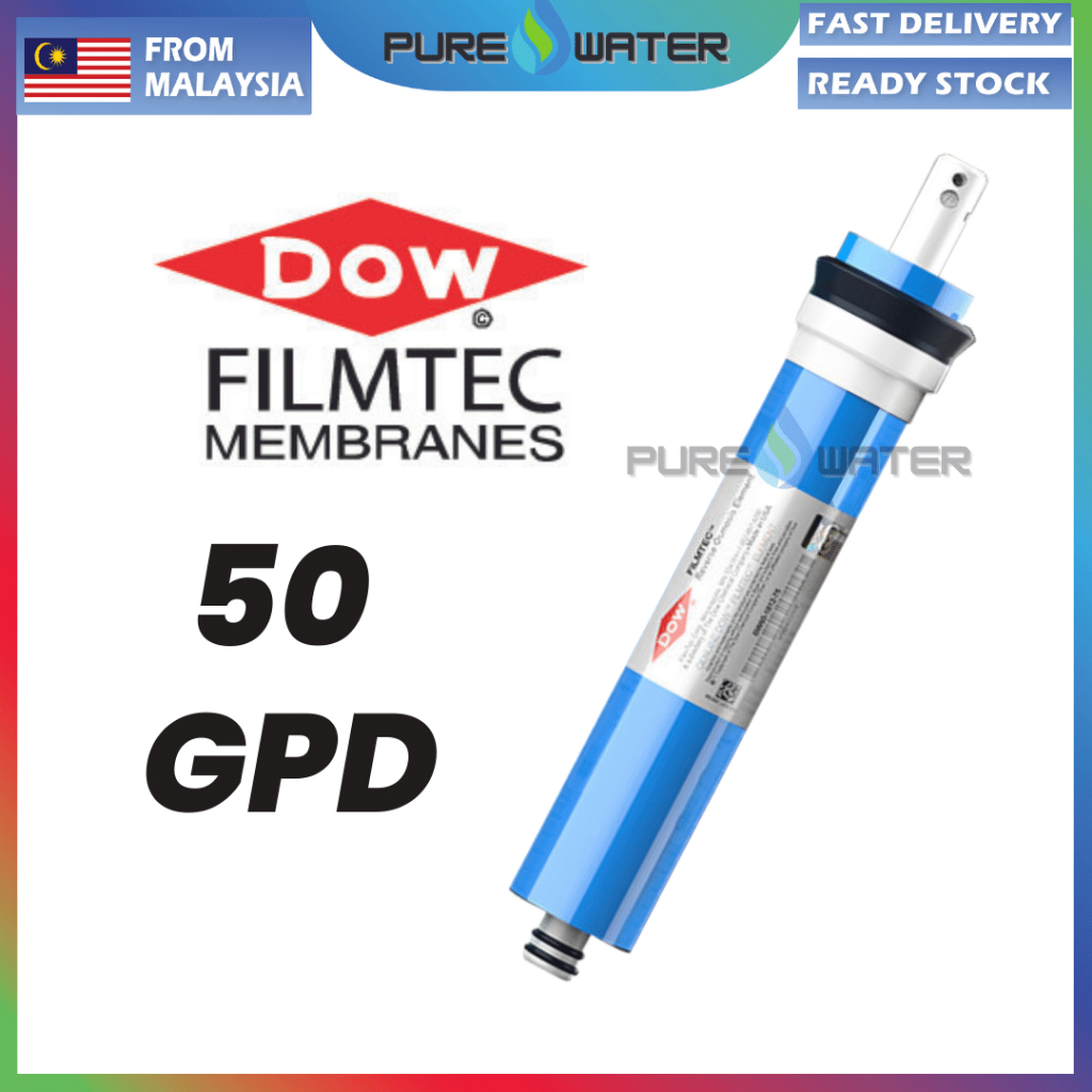 DOW Dupont Filmtec Reverse Osmosis Membrane RO Membrane Filter Replacement TW30-1812-50/75/100 ...