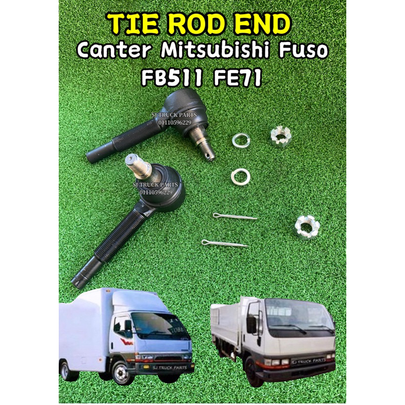 CANTER MITSUBISHI FUSO FB511 FE71 TIE ROD END FOR TRUCK 2.8c TYRE 4pcs ...