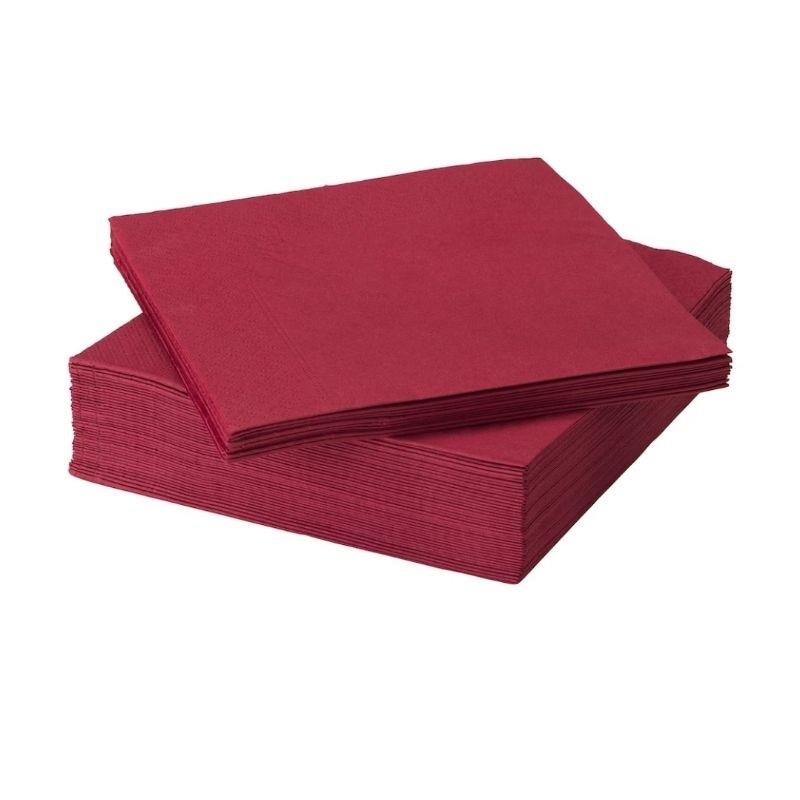 IKeA_FANTASTISK Tisu Paper Napkin Tissue Serviette Colour Dinner Napkin ...