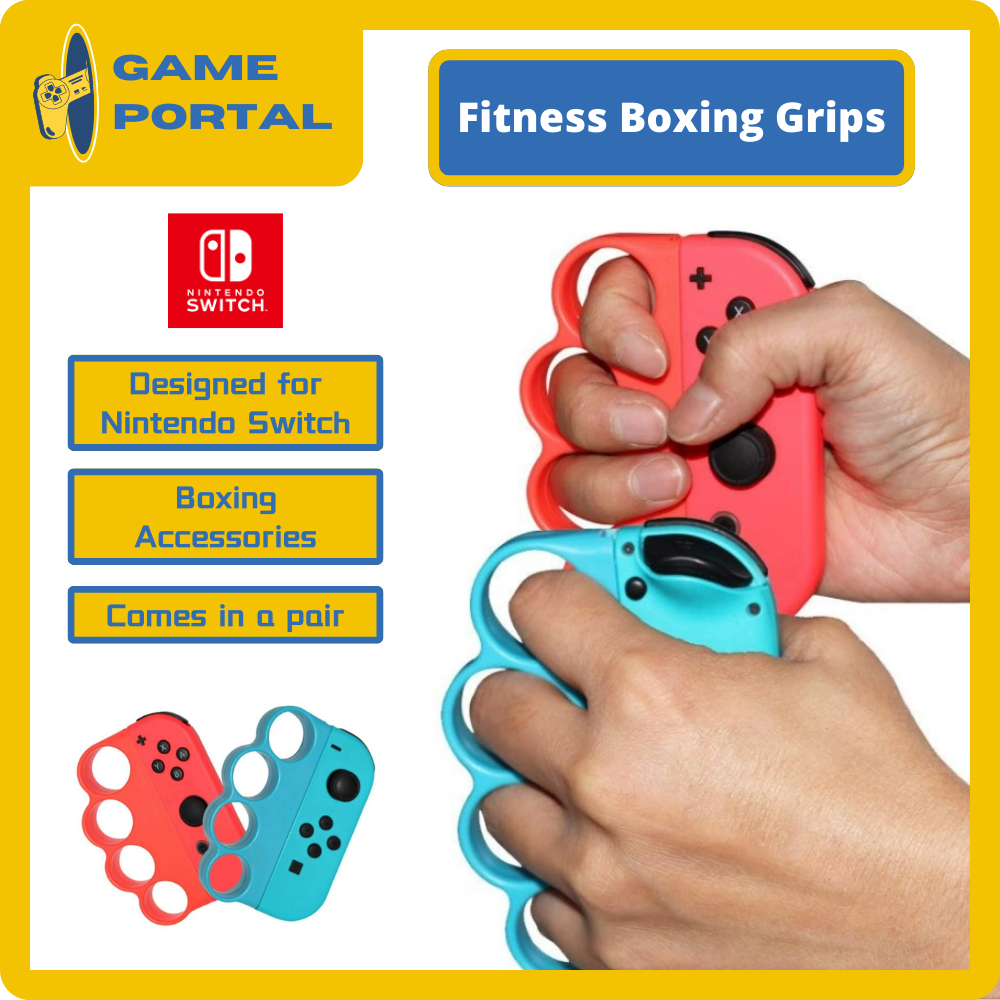 Nintendo Switch Joycon Boxing Grip Strap Aerobic Fitness | Shopee Malaysia
