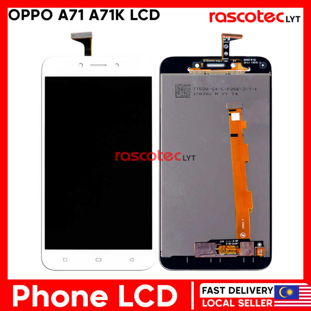 OPPO A71 A71K CPH1717 COMPATIBLE LCD TOUCH SCREEN DISPLAY DIGITIZER ...