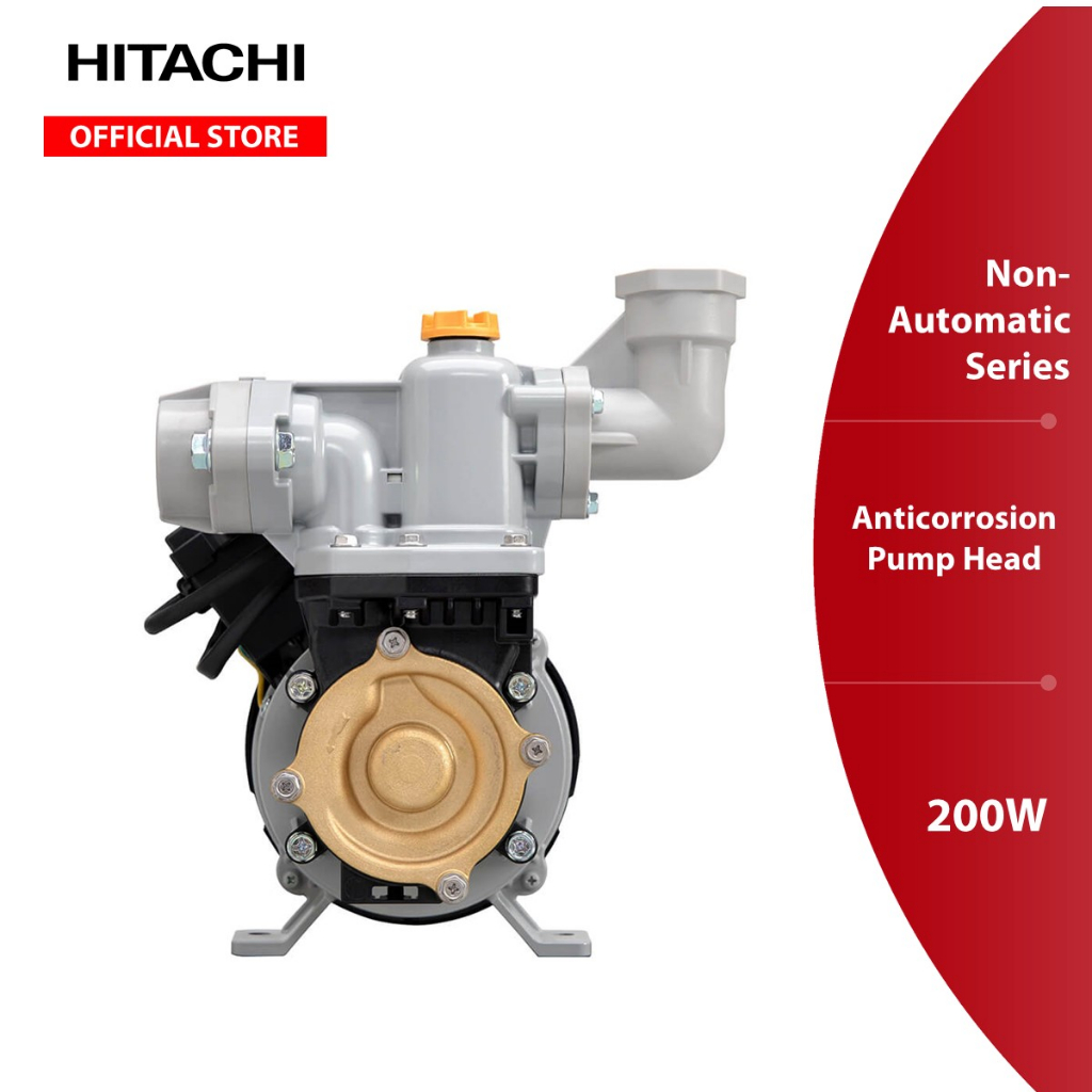 Hitachi Non-Automatic Water Pump 200W (W-P200N) | Shopee Malaysia