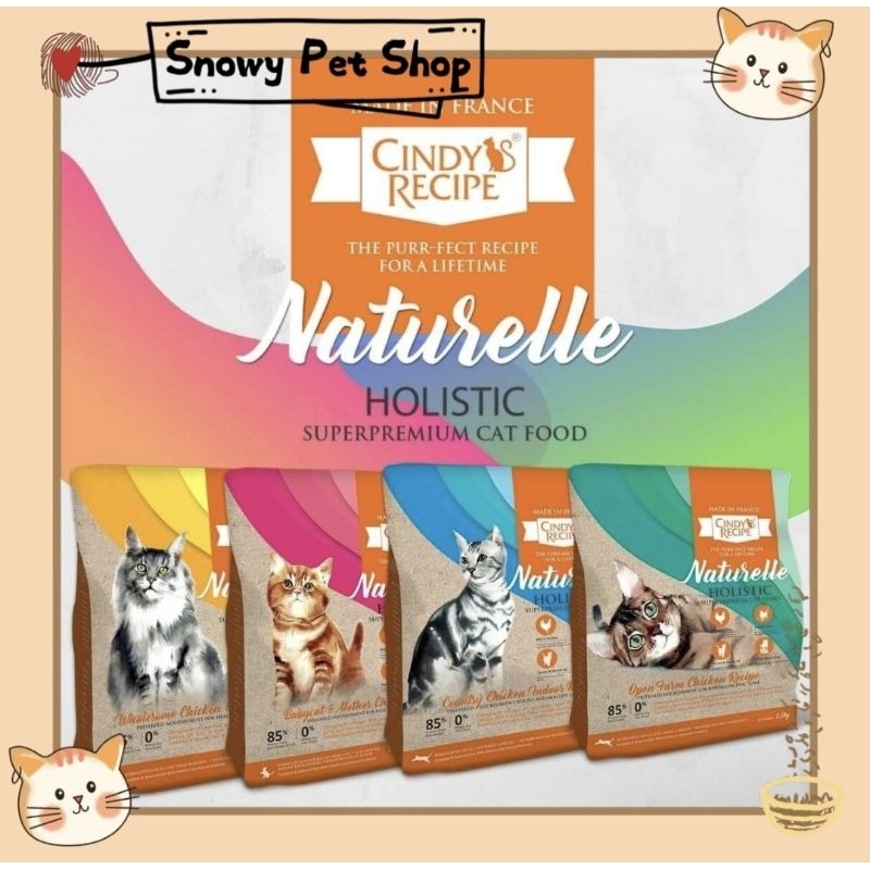 Cindy's Recipe Naturelle Holistic Cat Dry Food Cindy Recipe Naturelle ...