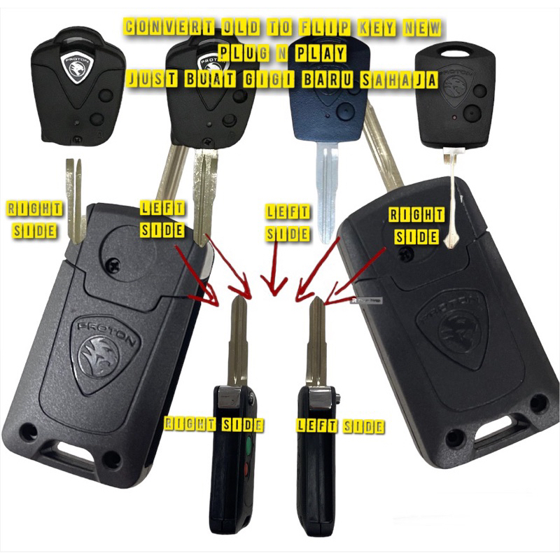 kunci saga blm waja flx persona gen2 key waja saga convert to flip key ...