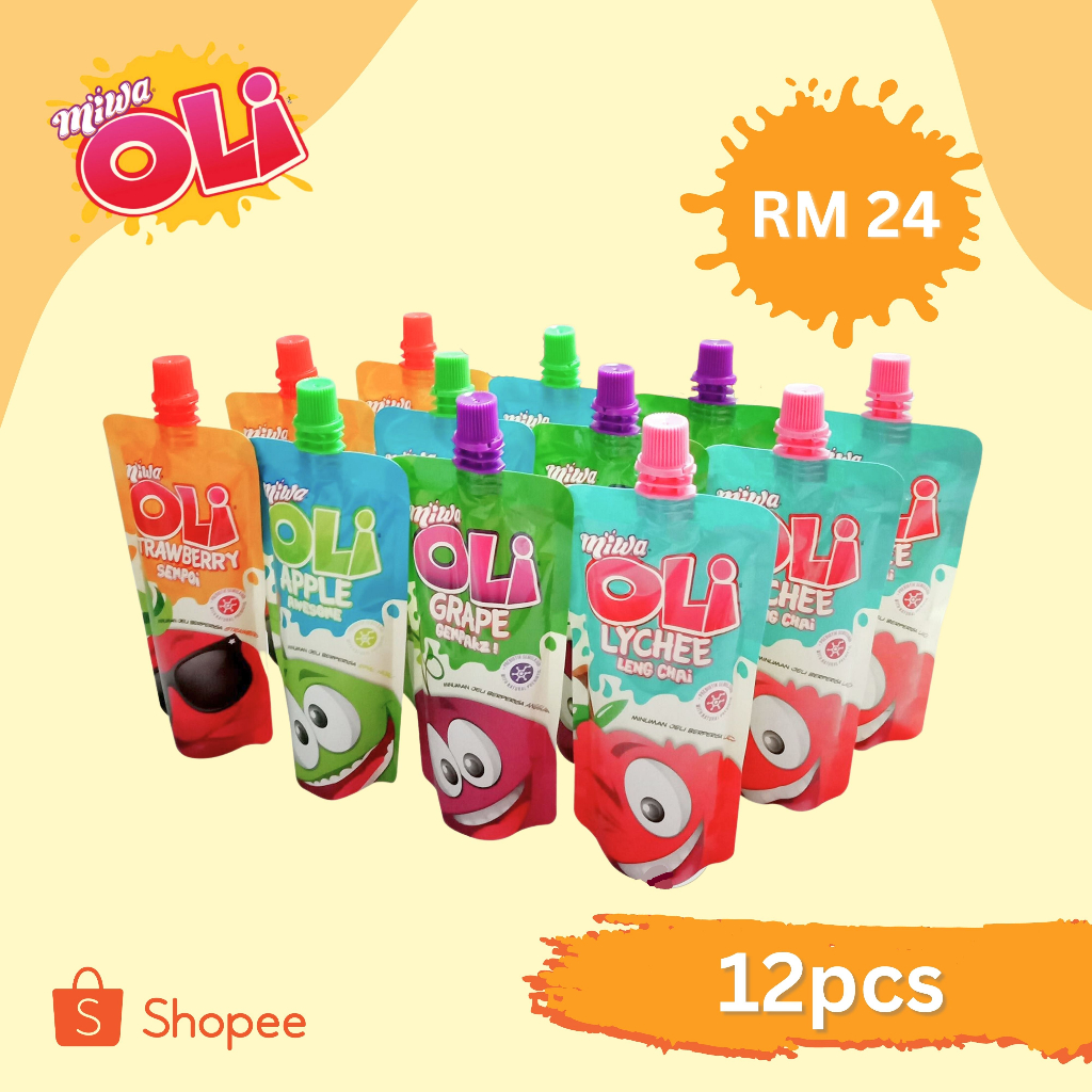 MIWA OLi Flavoured Jelly Drinks 120g | Shopee Malaysia