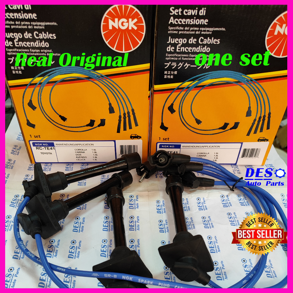 TOYOTA COROLLA AE111 1.6CC SPARK PLUG CABLE PLUG WIRE AE101 , AE111 ...