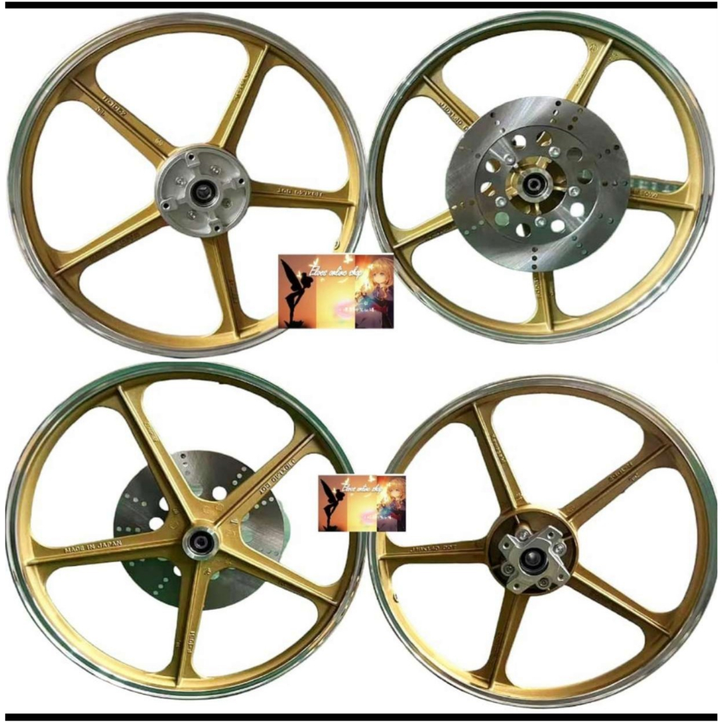 5 BATANG SPORT RIM AR80 PNP Y15ZR/ Y16ZR MODIFIED SET AR80 5 BATANG ...