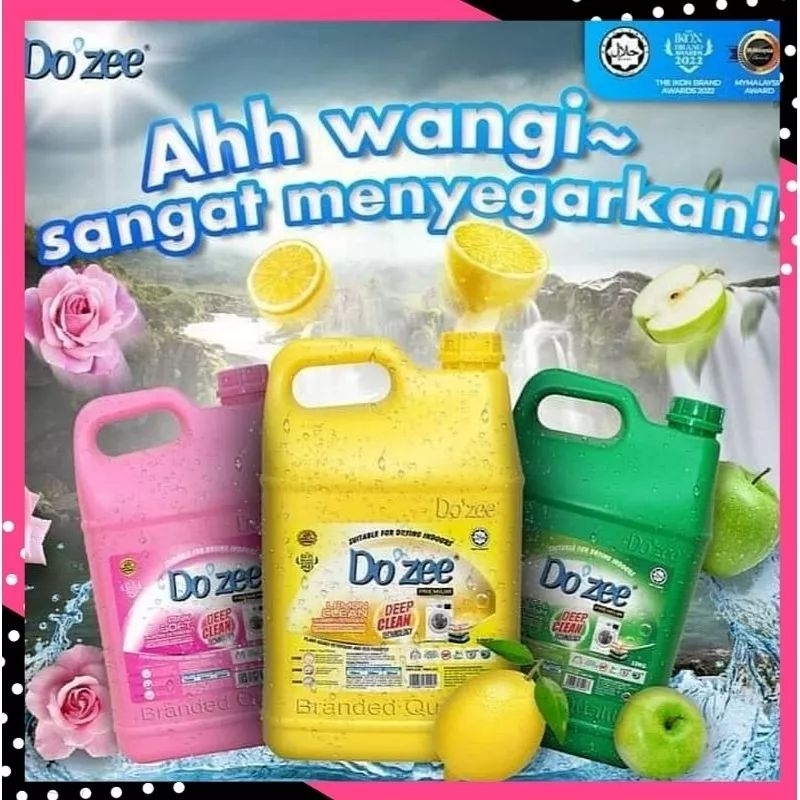 SABUN DO'ZEE || SABUN PENCUCI PAKAIAN DO'ZEE 10KG || DO'ZEE DETERGENT ...