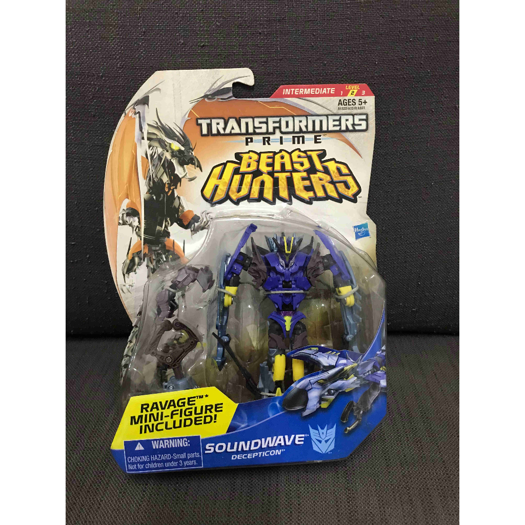 NEW Hasbro Transformers Beast Hunters Soundwave (P20) | Shopee Malaysia