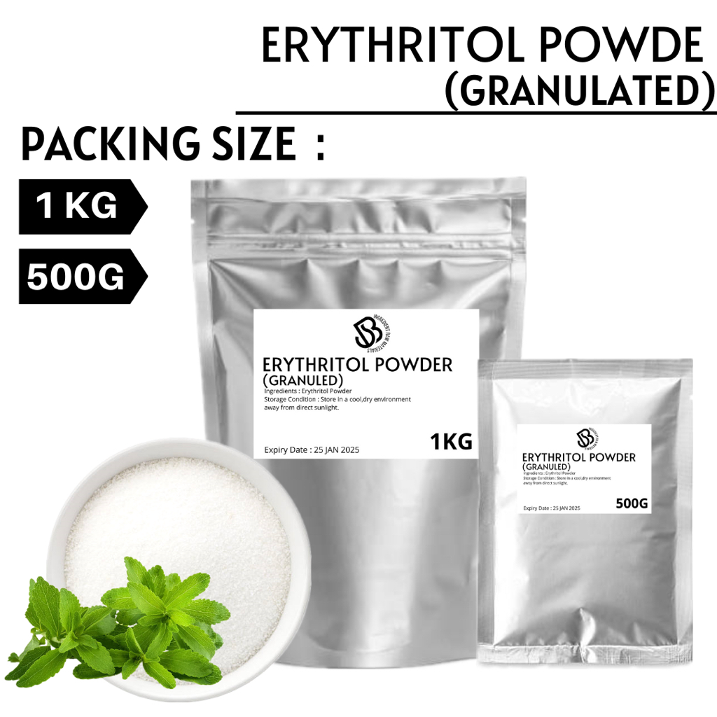 Erythritol Powder Sweetener /Keto Diet /Baking Sugar Replacement /赤藓糖醇 ...