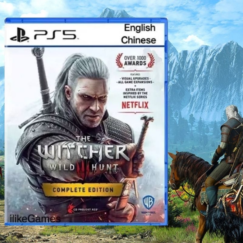 💥Eng/Chi💥 PS4/PS5 The Witcher 3 GOTY Edition + DLC 中文版 巫师 3狂猎 年度版 Witcher ps5 | Shopee Malaysia