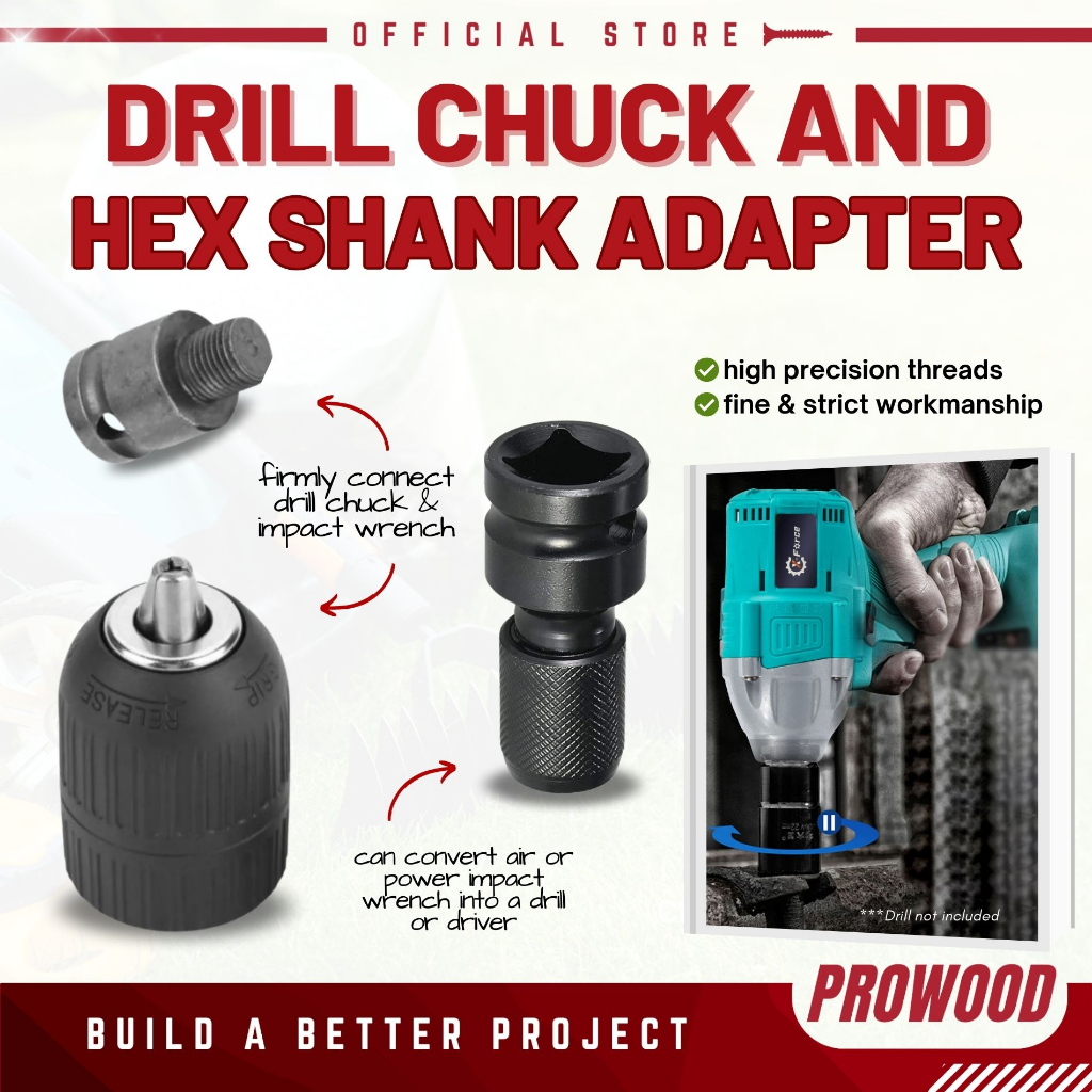 DC1400 Drill Chuck Adapter For Cordless Impact Wrench High Quality ...