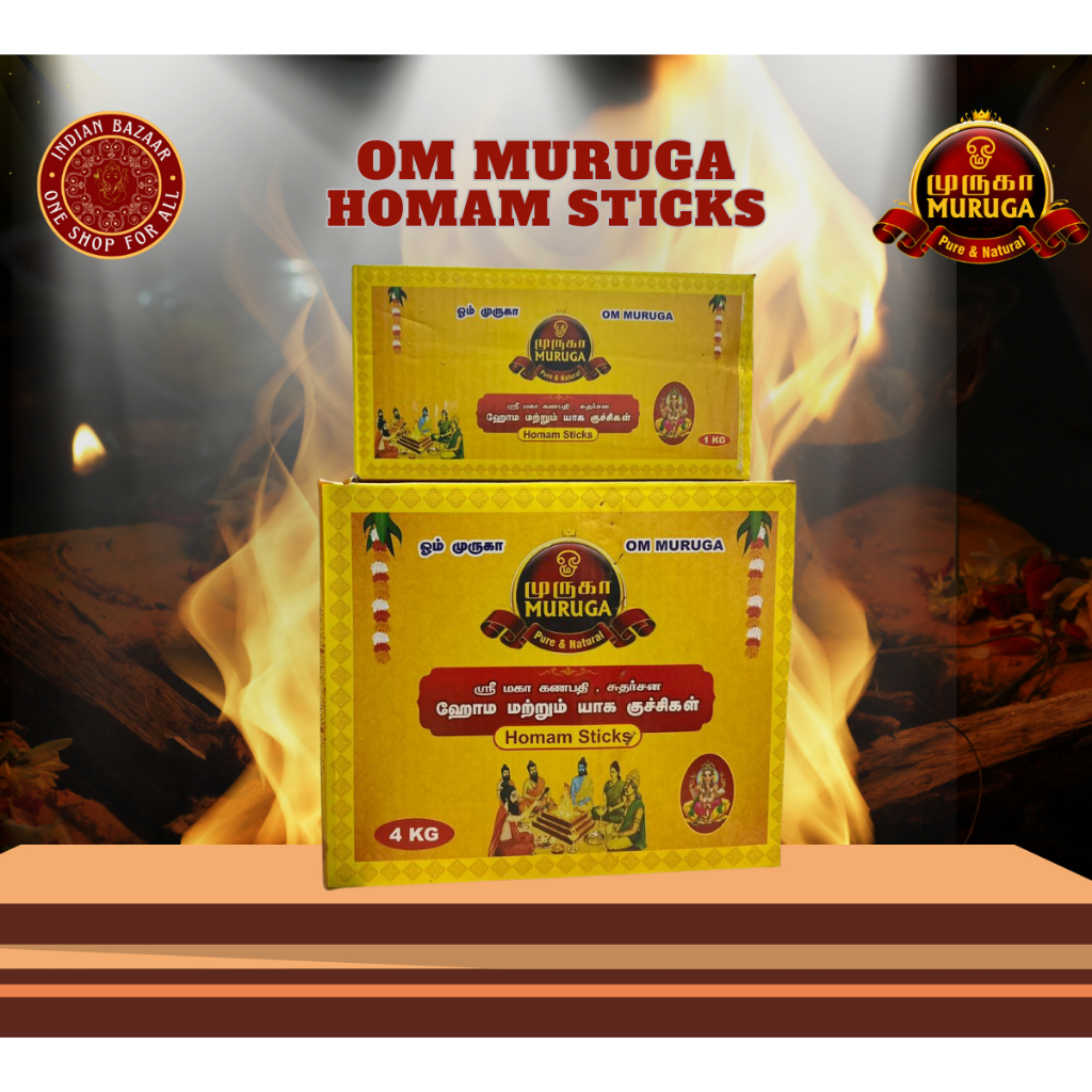 OM MURUGA HOMAM STICKS /KUCHI - 1KG & 4 KG | Shopee Malaysia