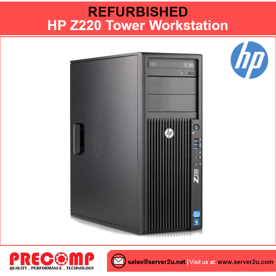 (Refurbished) HP Z220 Small Form Factor Workstation (E31225v2.8GB.1TB) (Z220-E31225v2) | Shopee ...