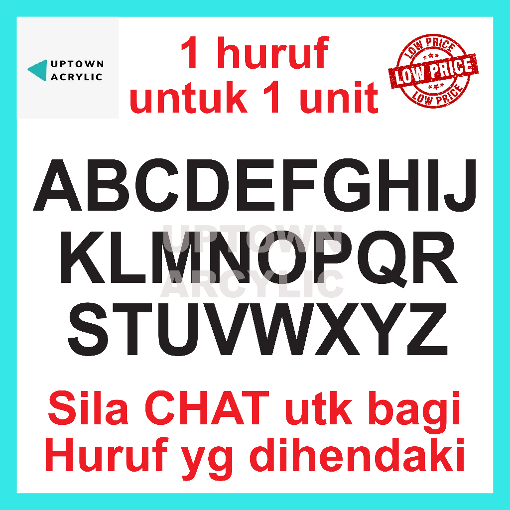 3D Acrylic House Number Plate / Nombor Plat Rumah Akrilik / Acrylic number 门牌号码 /Acrylic Word ...