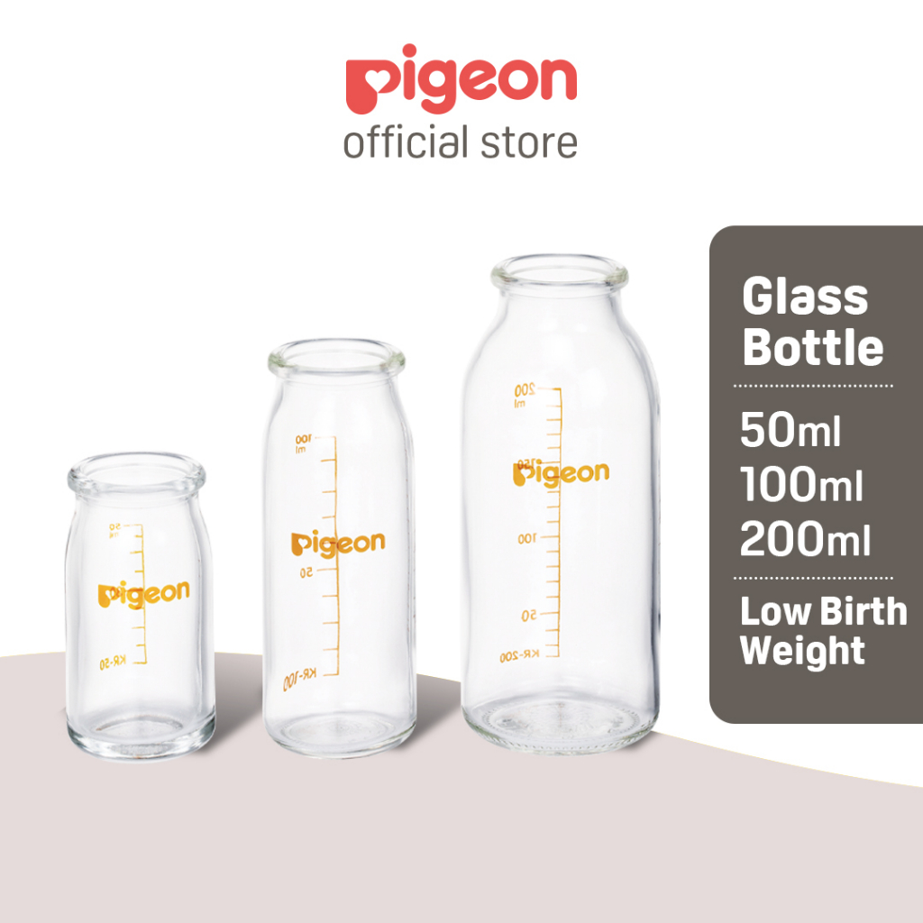 Pigeon Nursing Glass Bottle For Preemie | Shopee Malaysia
