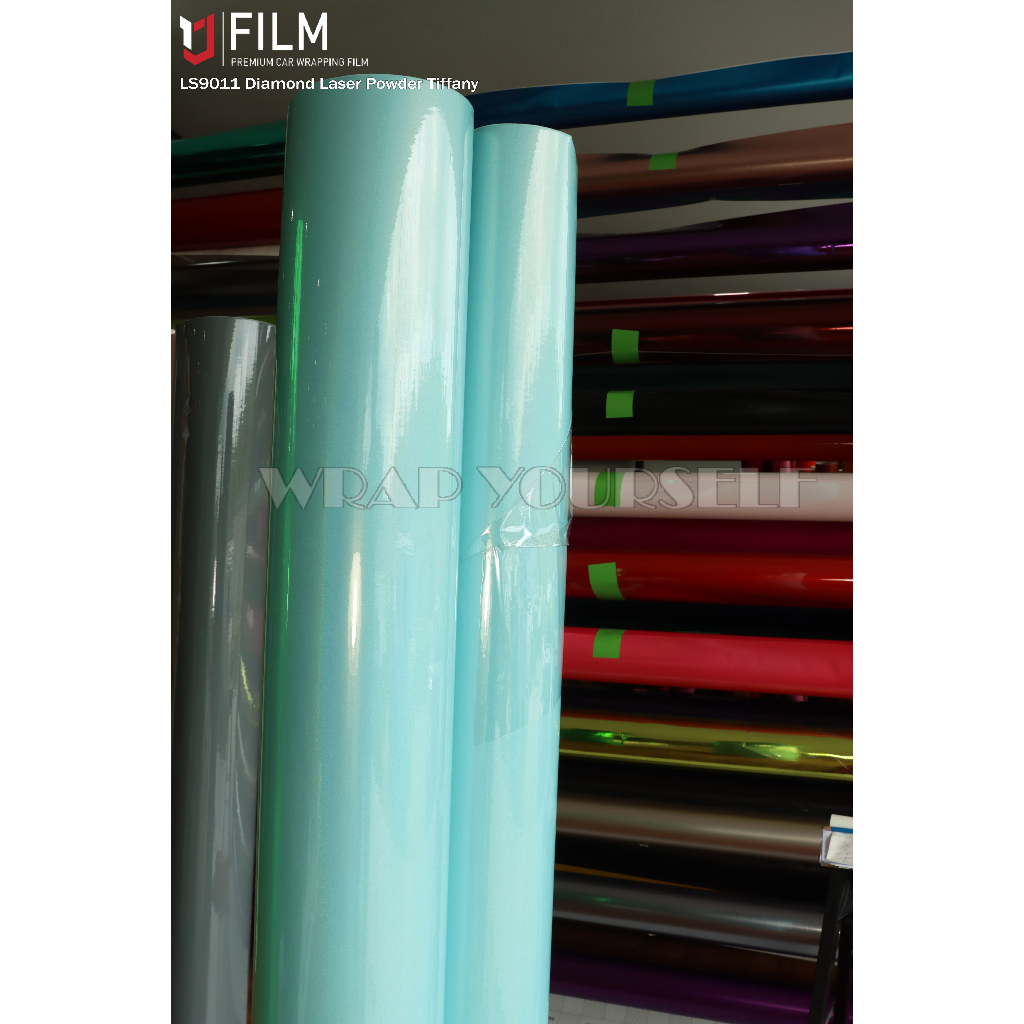 LS-9011 Diamond Laser Powder Tiffany wrap air free Yajiu Derek car wrap ...