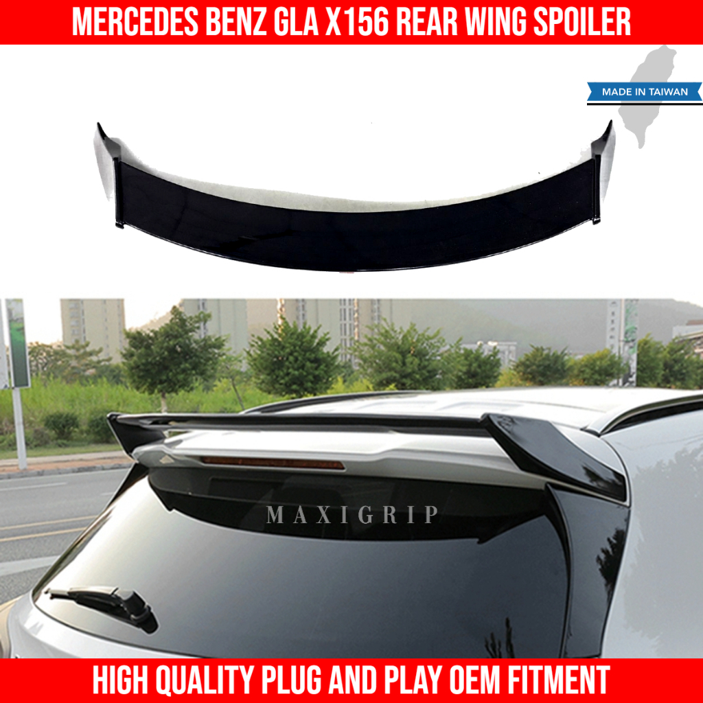 MERCEDES BENZ GLA X156 spoiler rear trunk roof spoiler brabus amg ...