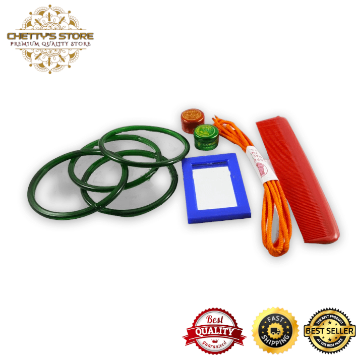 THEERKA SUMANGLI SET (CPMB/MIRROR/KUMKUM/MANJAL KAYIRU) | Shopee Malaysia