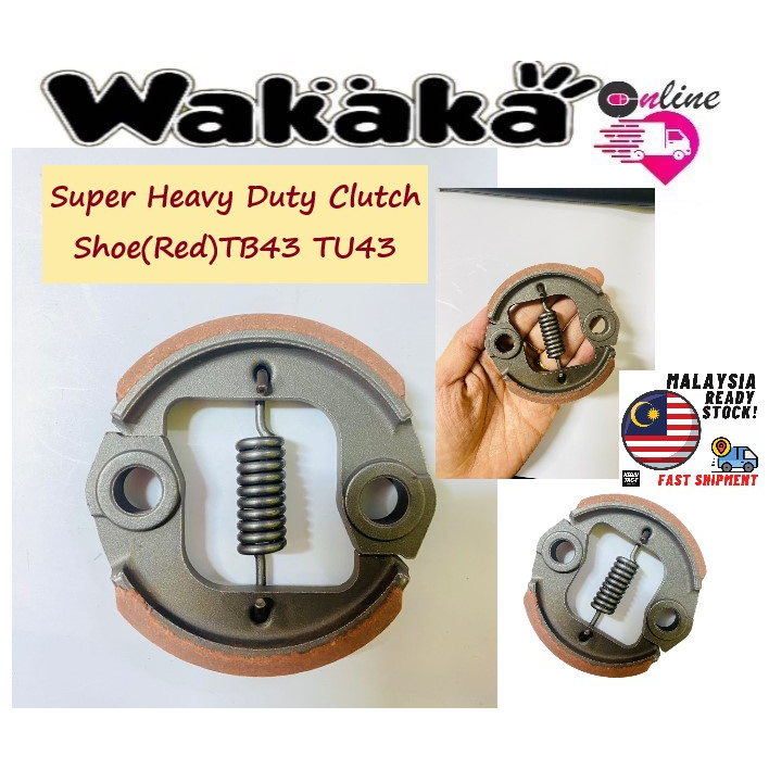 Super Heavy Duty Clutch Shoe(Red)TB43 TU43 Mesin Rumput | Shopee Malaysia