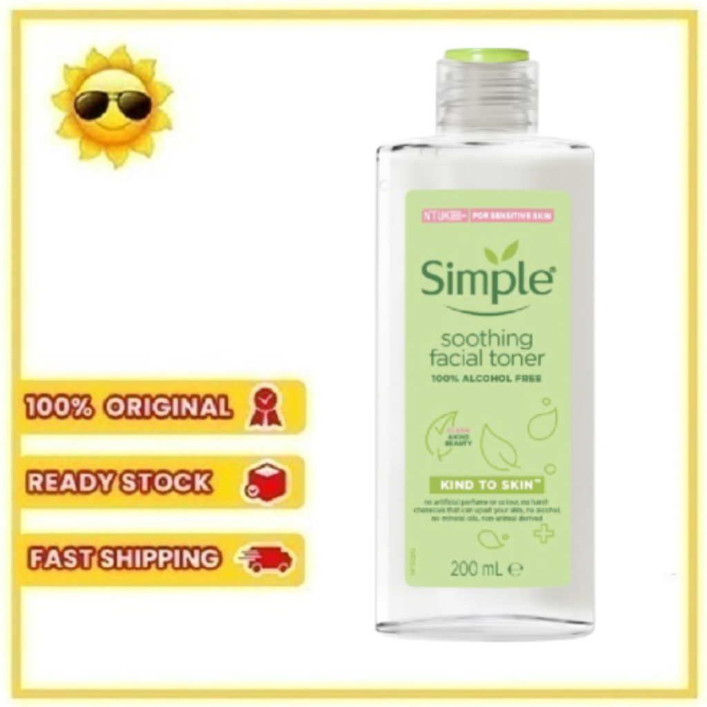 Simple Soothing Facial Toner (200ml) | Shopee Malaysia